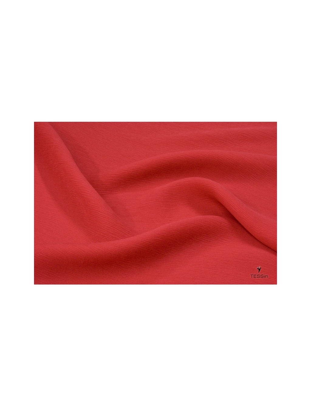 Silk Crépon Fabric AAA Red SET-300560-109