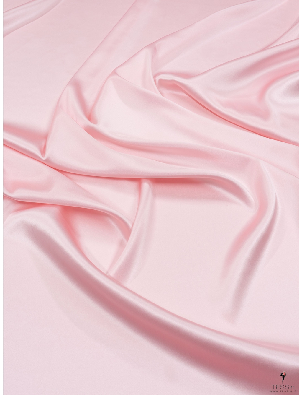 Tessuto Raso in Seta Elasticizzato 4 Capi Rosa STN-EA110-TN736