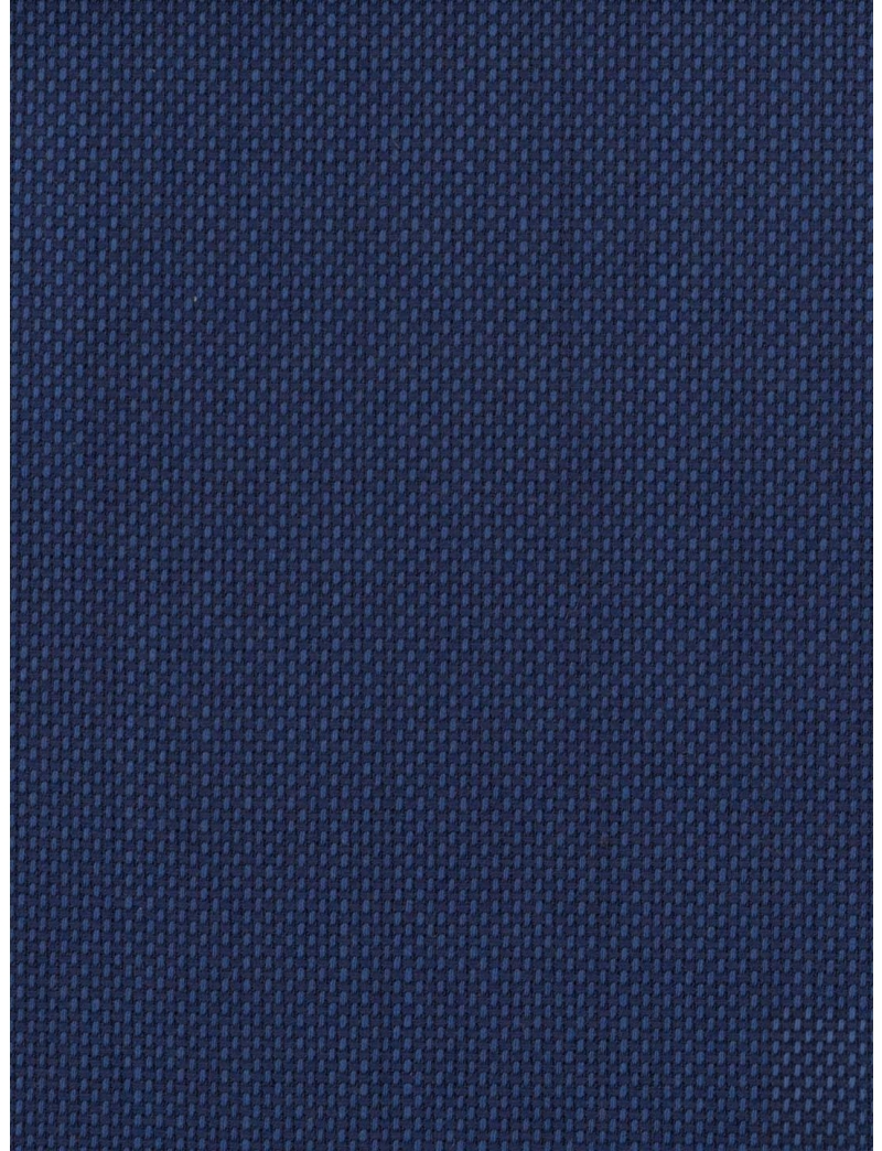 Wool Silk Loop Fabric Ultramarine - Navy Blue Ermenegildo Zegna EZ-M244 ...