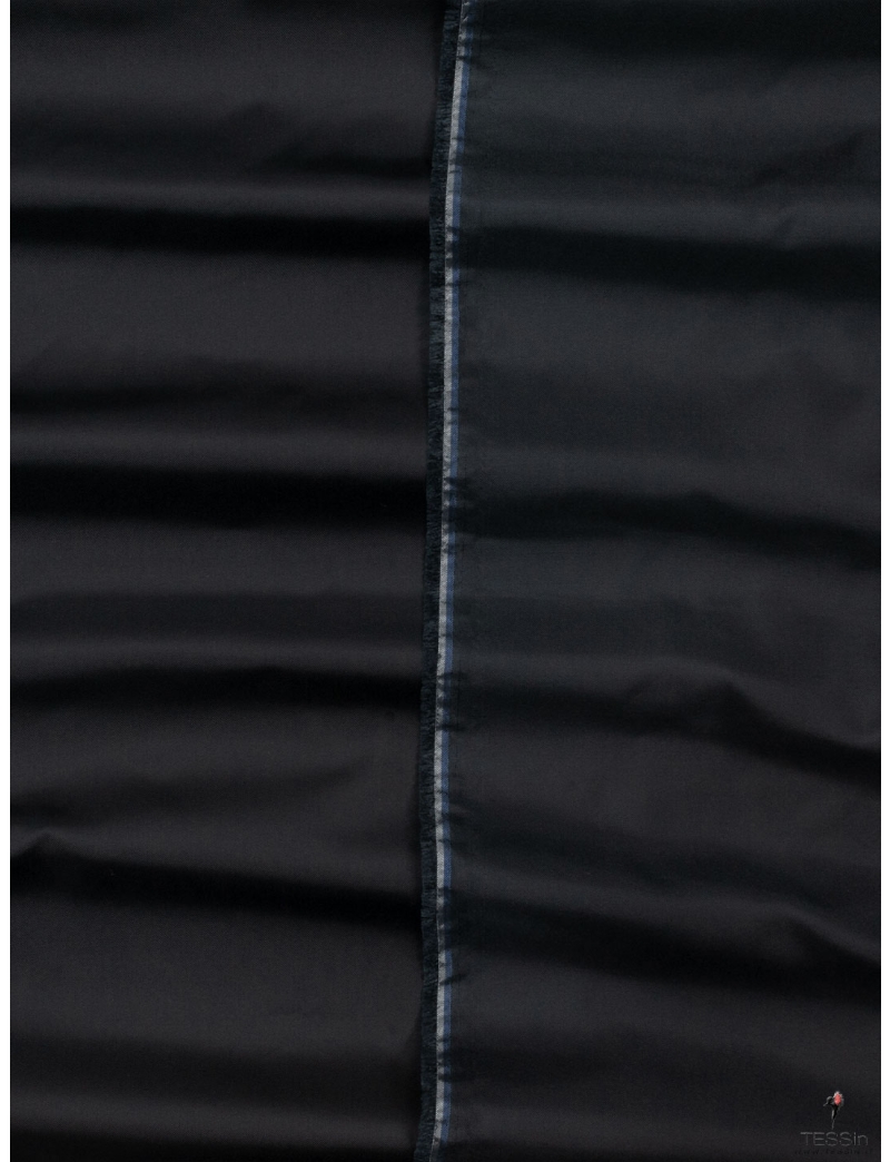 Yarn Dyed Cupro Bemberg Twill Lining Fabric Black SPBE-TF-TN900
