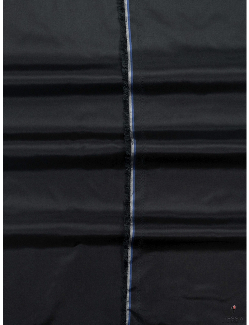 Yarn Dyed Cupro Bemberg Taffeta Lining Fabric Black TPBE-TF-TN900