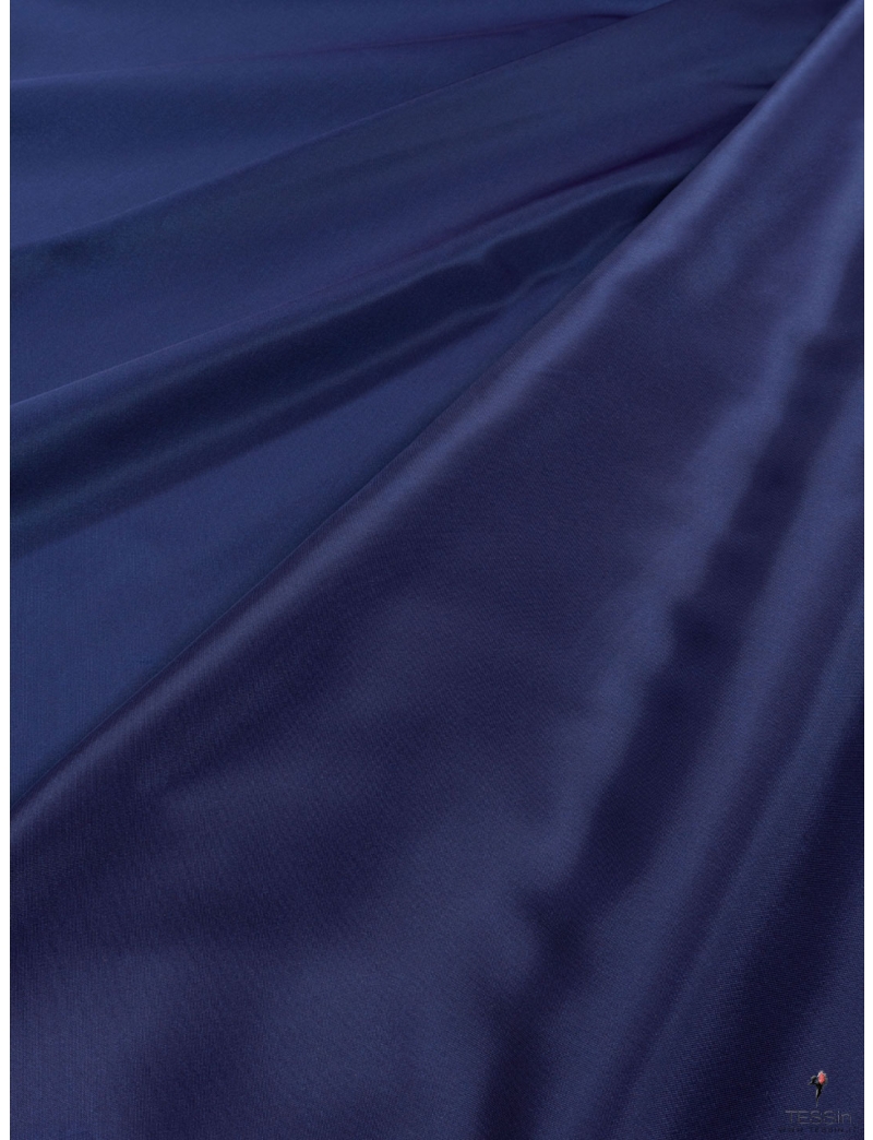 Tessuto Raso Duchessa Acetato YD Blu Faro DCSAC270-TN467